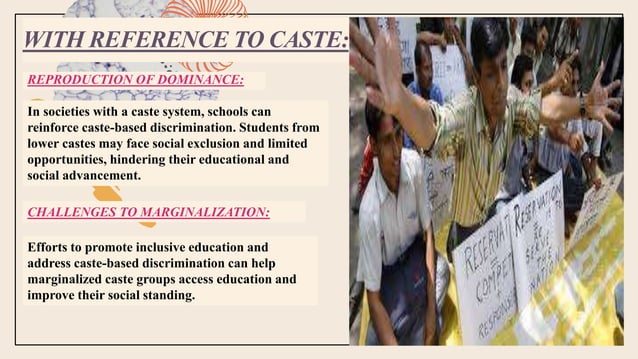 Marginalization on contemporary perspective on education | PPTX