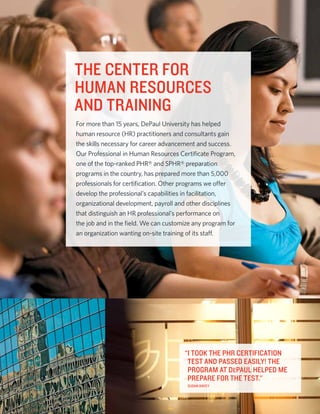 Human Resources and Training | PDF