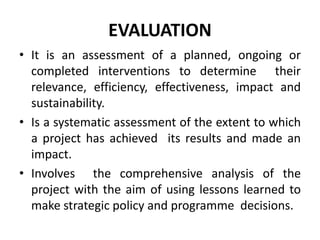 CPE Monitoring and Evaluation | PPTX