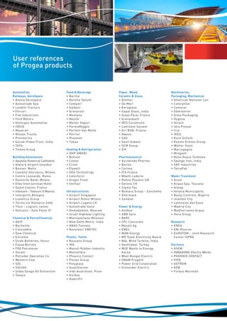 Progea - Company Profile - English | PDF | Business Administration ...