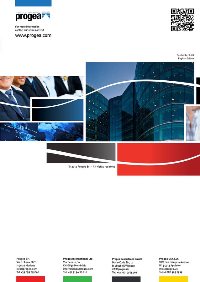 Progea - Company Profile - English | PDF | Business Administration | Business