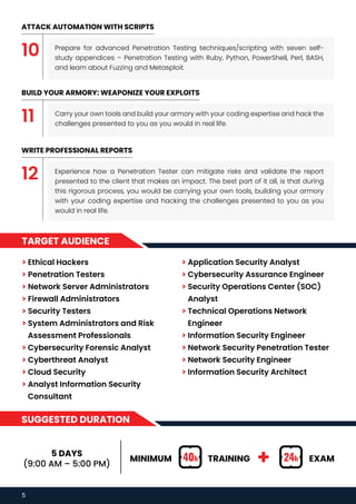 Cyber security course in kerala | C|PENT | Blitz Academy | PDF