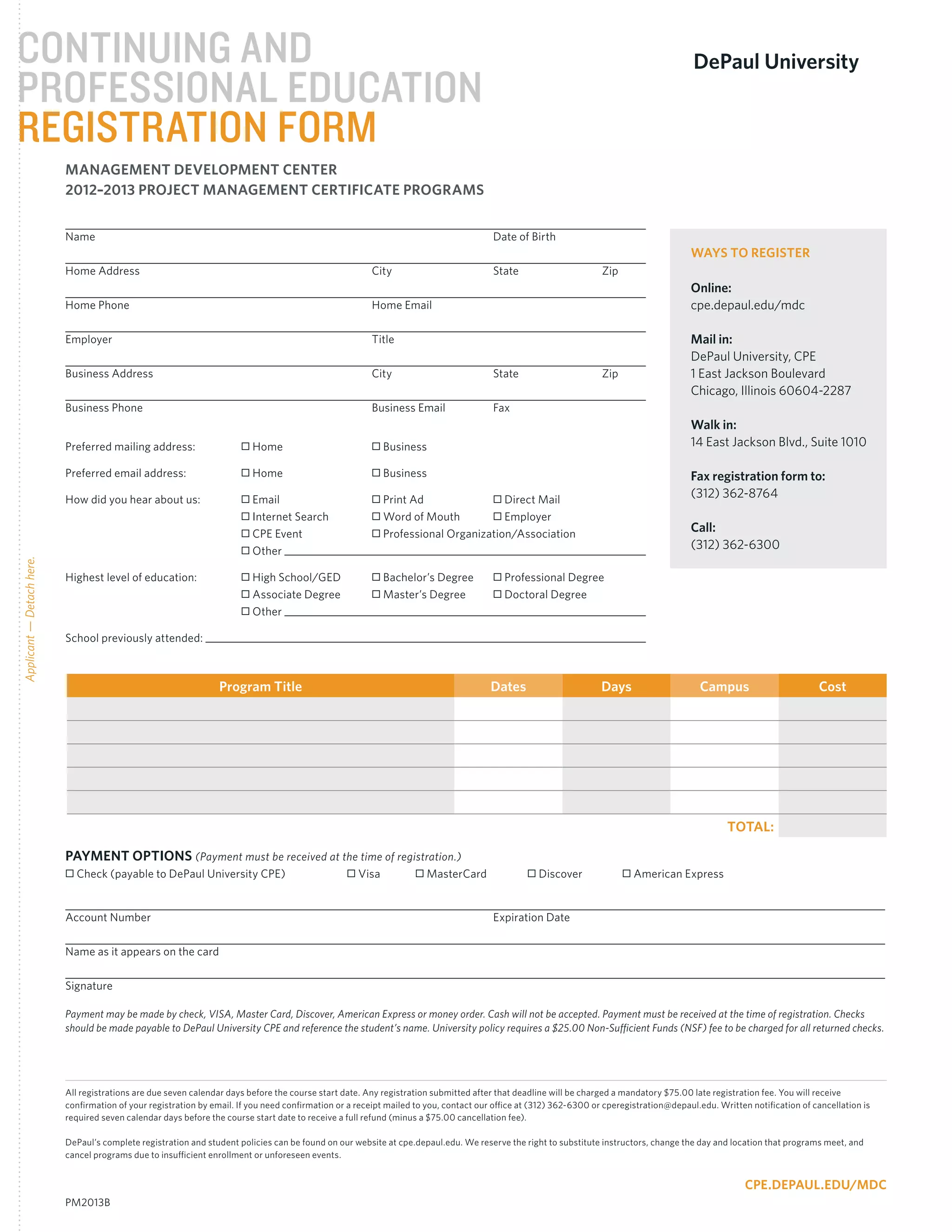 MDC-Project Management | PDF