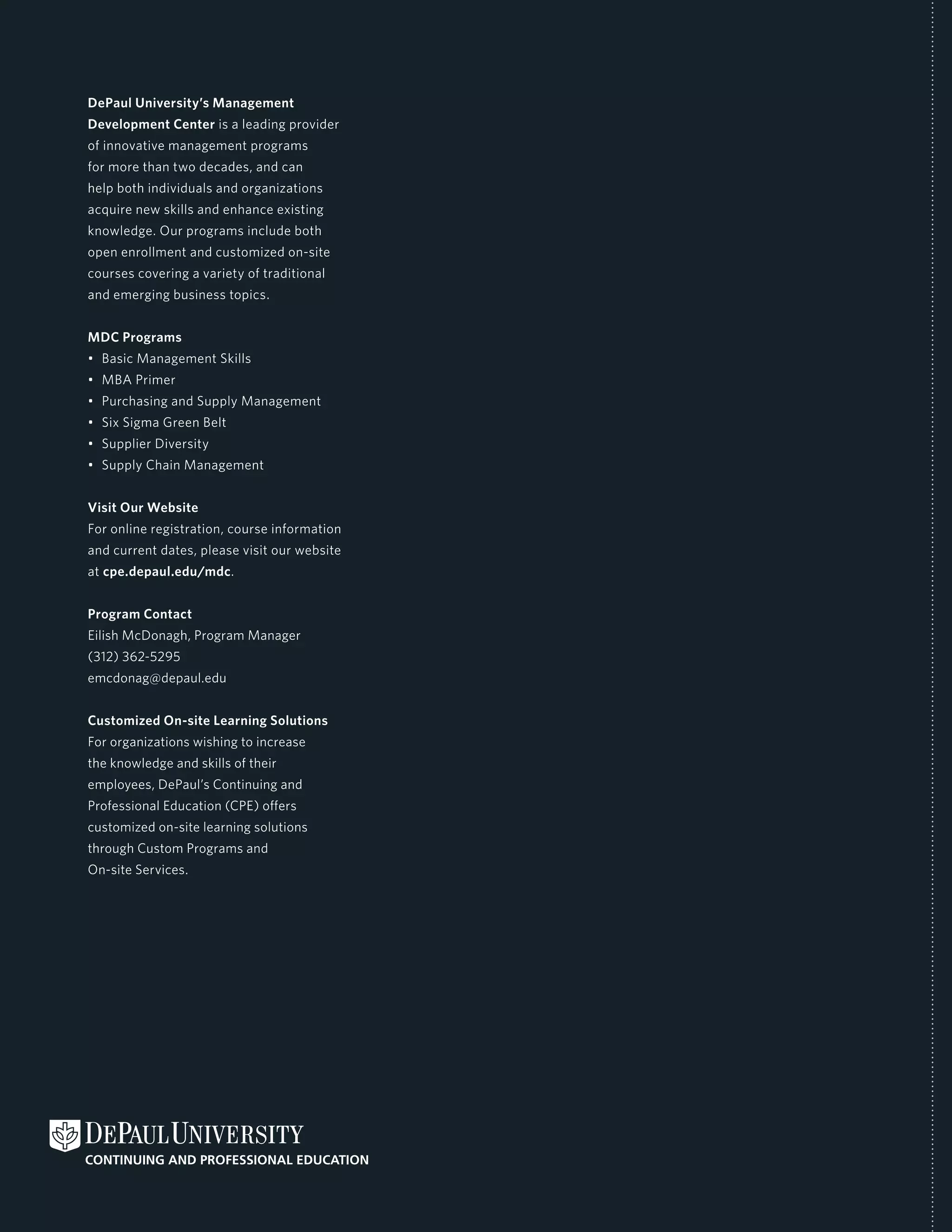 MDC-Project Management | PDF