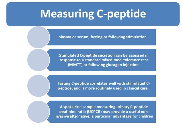 Cpeptide And Diabetes Dda 2015