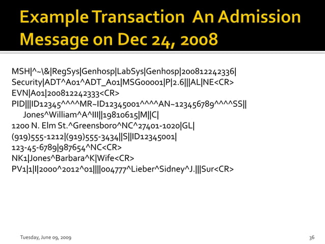 HL7 Interface | PPTX | Programming Languages | Computing