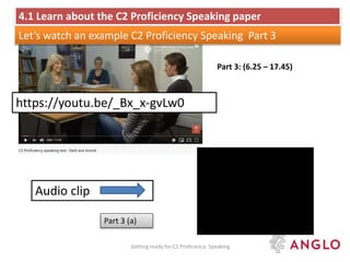 Cpe speaking part 1 | PPT