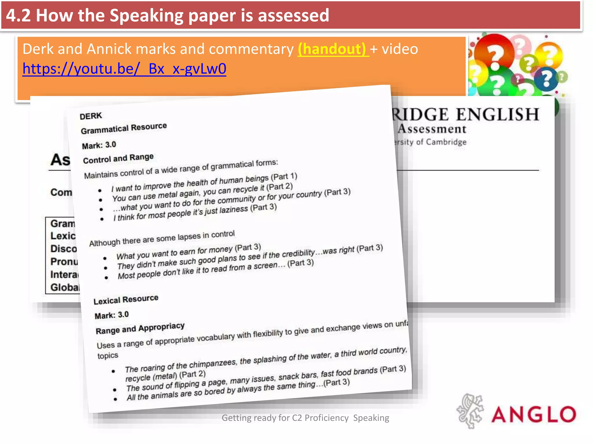 Cpe speaking part 2 | PPTX