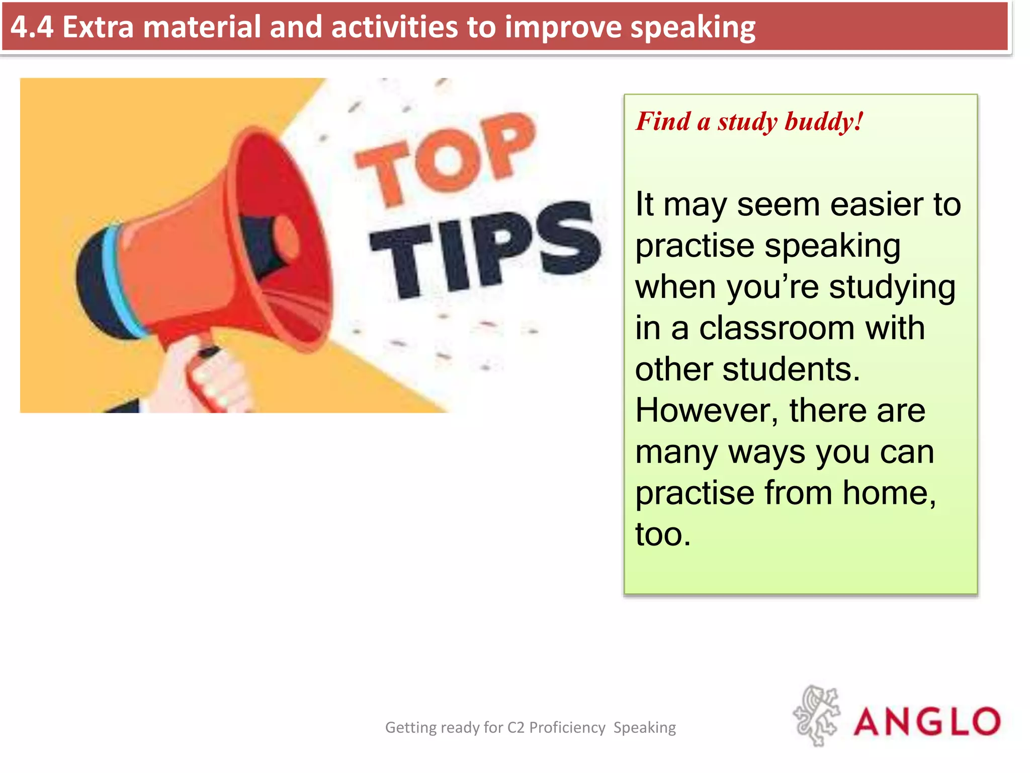 Cpe speaking part 4 | PPTX