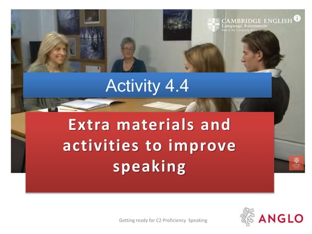 Cpe speaking part 4 | PPTX