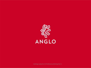 Cpe sp writing 1 slideshow part 1 | PPTX | Educational Assessment ...