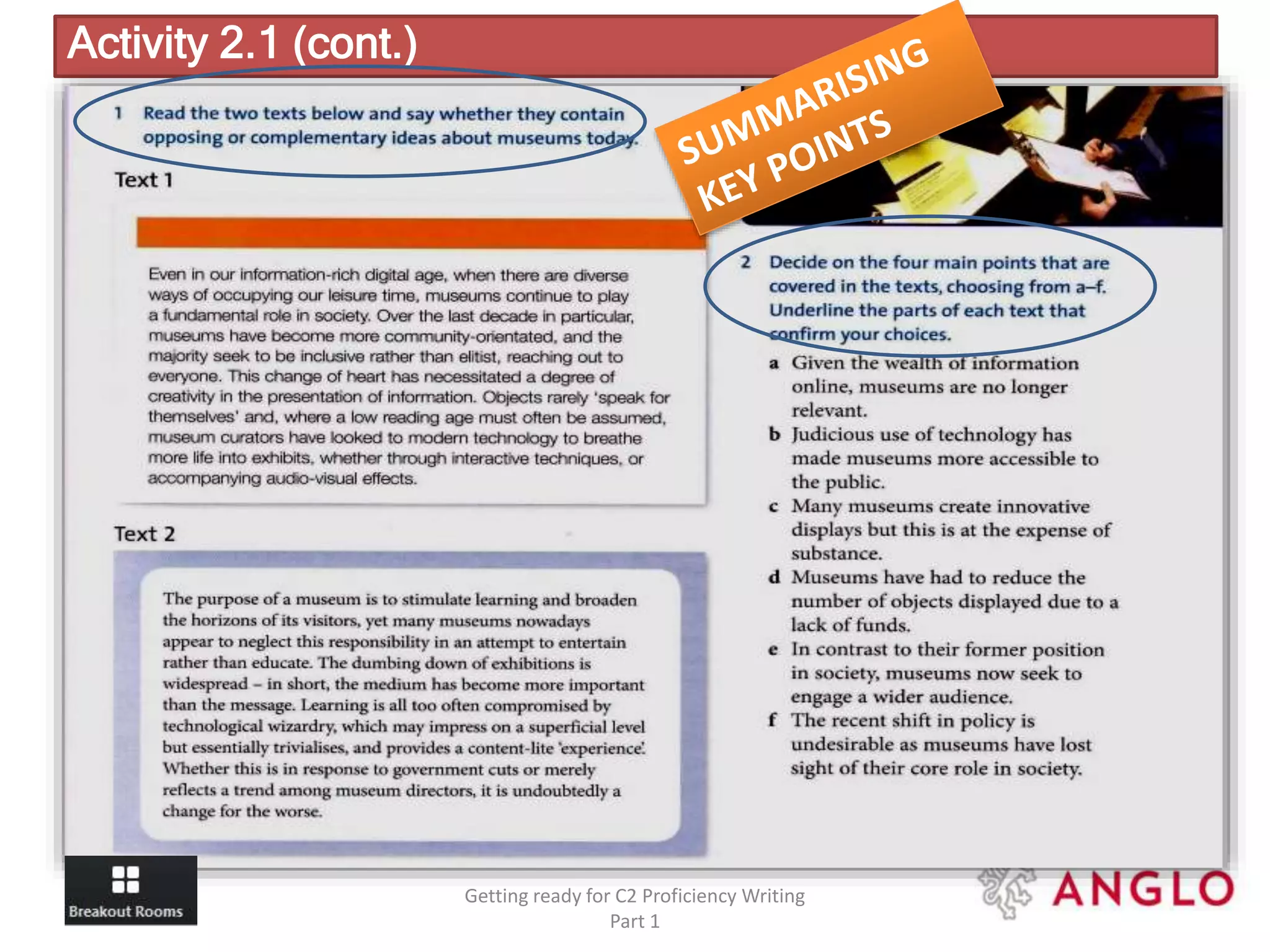 Cpe sp writing 1 slideshow part 2 | PPTX