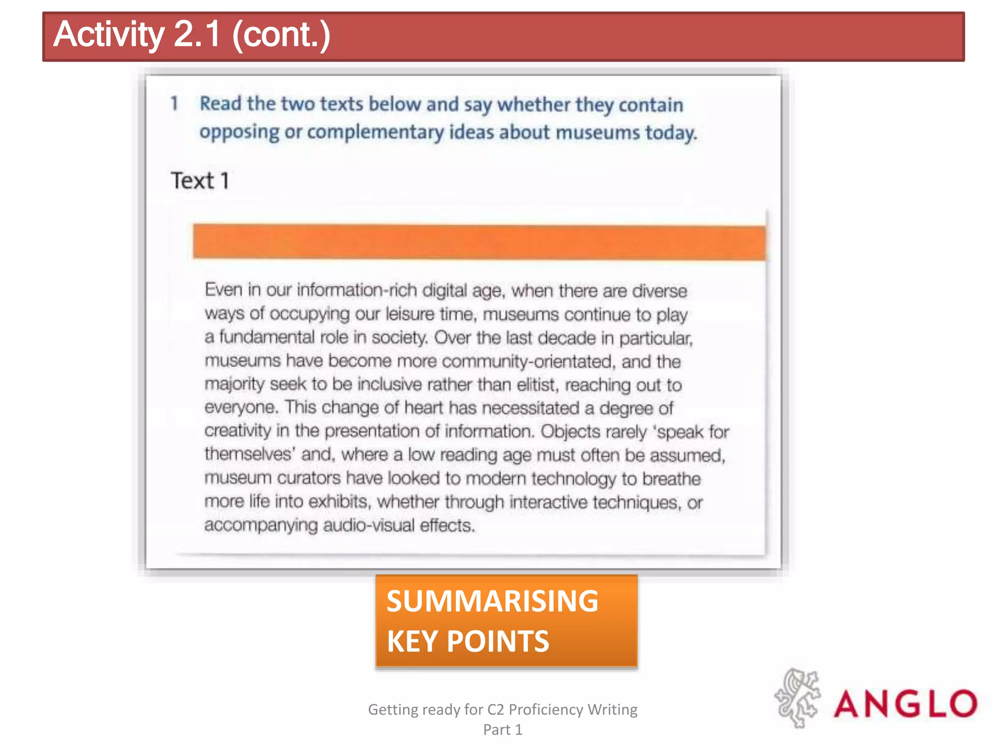 Cpe sp writing 1 slideshow part 2 | PPTX