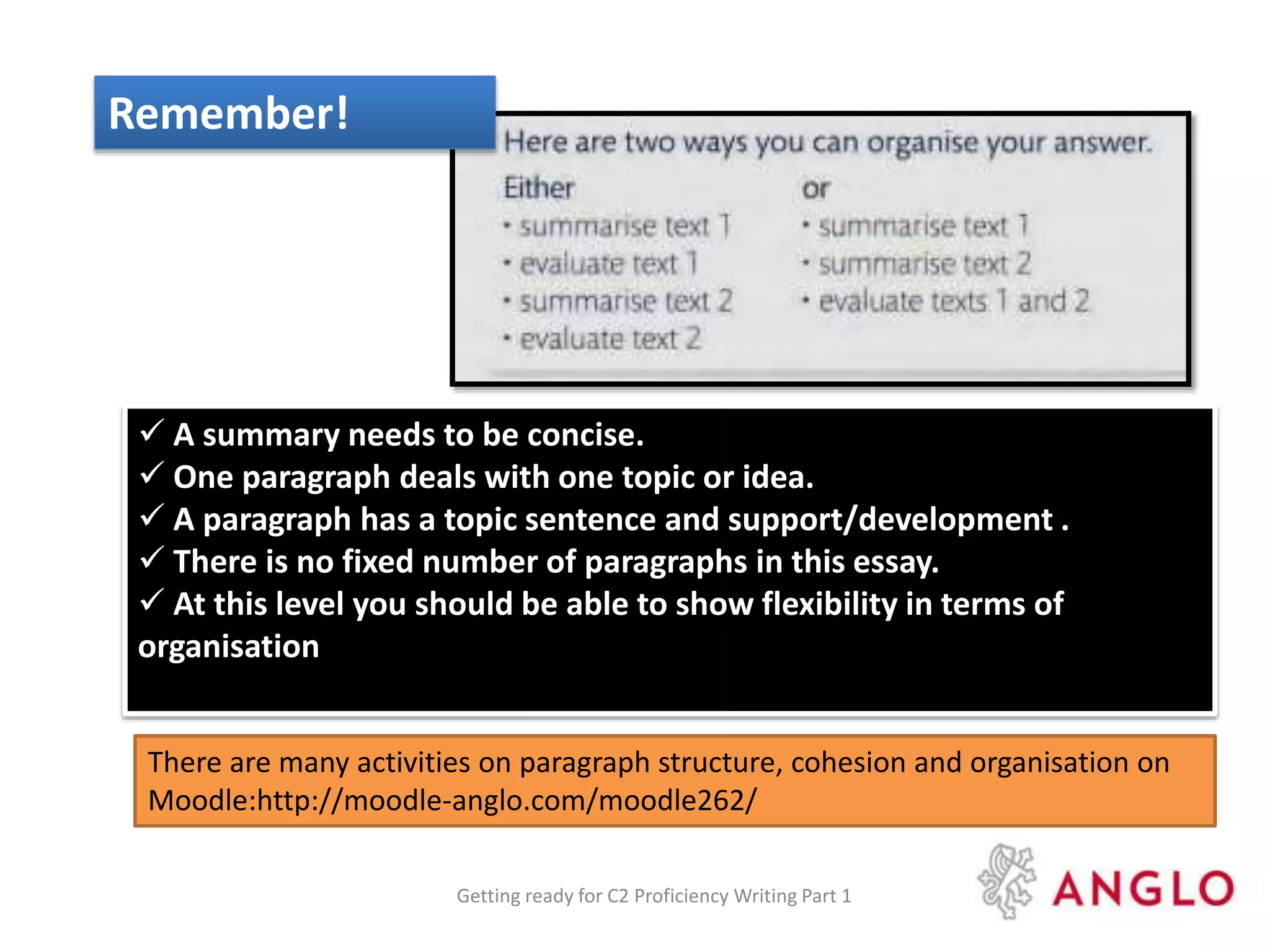Cpe sp writing 1 slideshow part 2 | PPTX