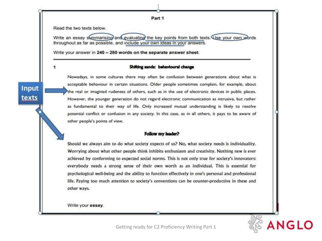 Cpe sp writing 1 slideshow part 2 | PPT