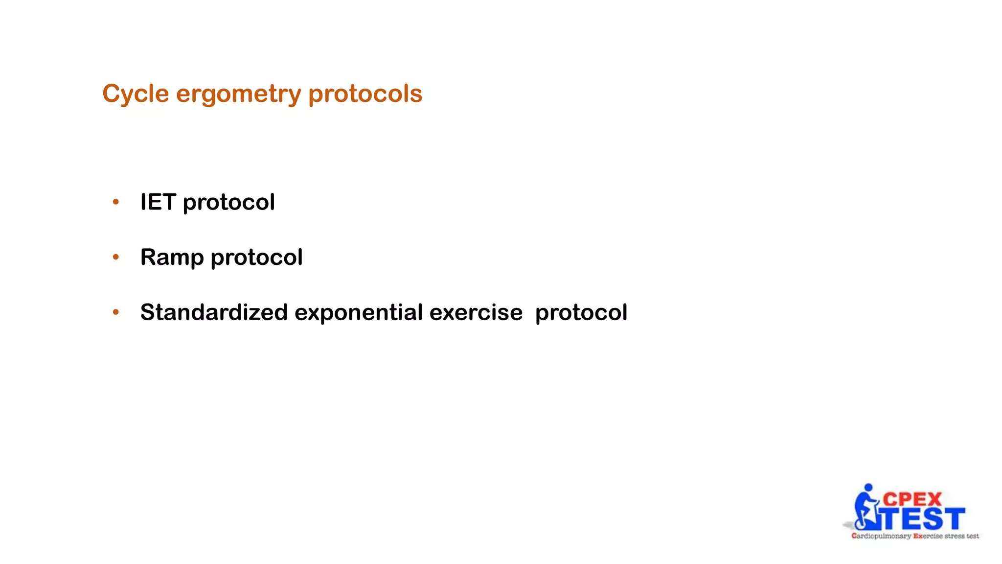 Cpet protocols | PDF