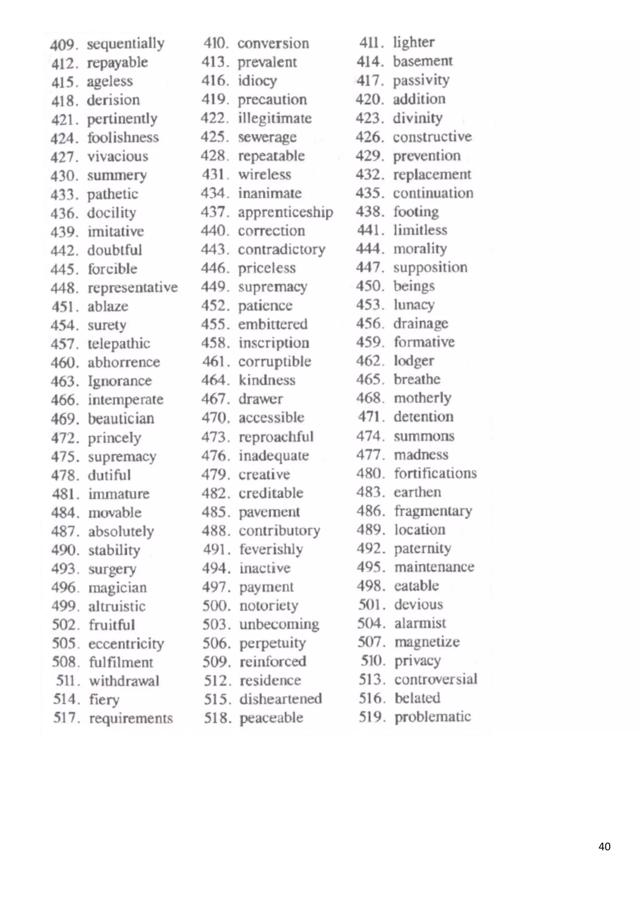 Cpe word formation_-_1000_sentences_with_answers | PDF