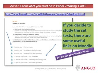 CPE writing 2 - part 1 | PPTX