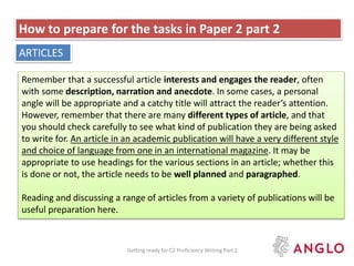 CPE writing 2 - part 1 | PPTX