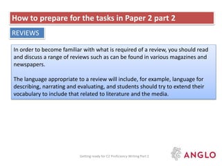 CPE writing 2 - part 1 | PPTX