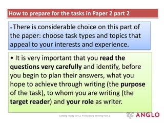 CPE writing 2 - part 1 | PPTX