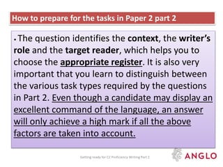 CPE writing 2 - part 1 | PPTX