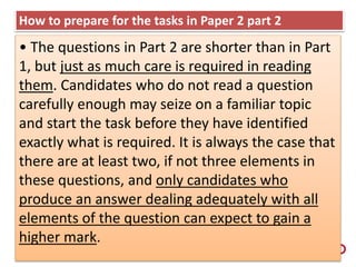 CPE writing 2 - part 1 | PPTX
