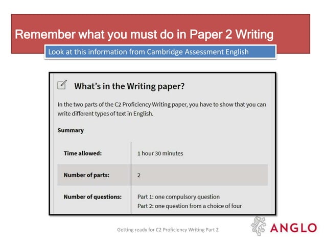 CPE writing 2 - part 1 | PPTX