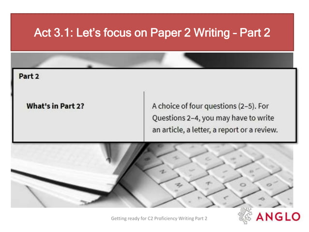 CPE writing 2 - part 1 | PPTX