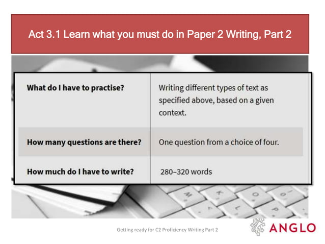 CPE writing 2 - part 1 | PPTX