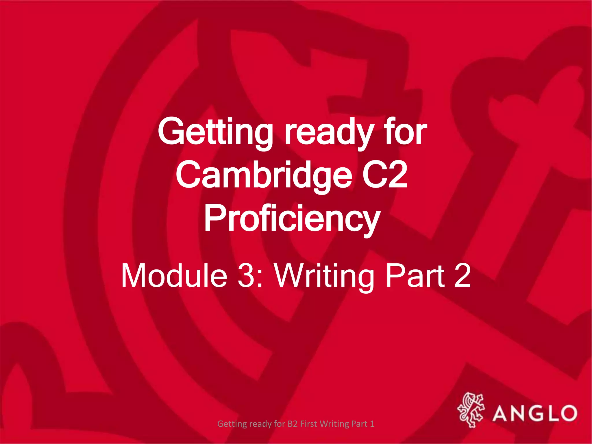 CPE writing 2 - part 2 | PPTX