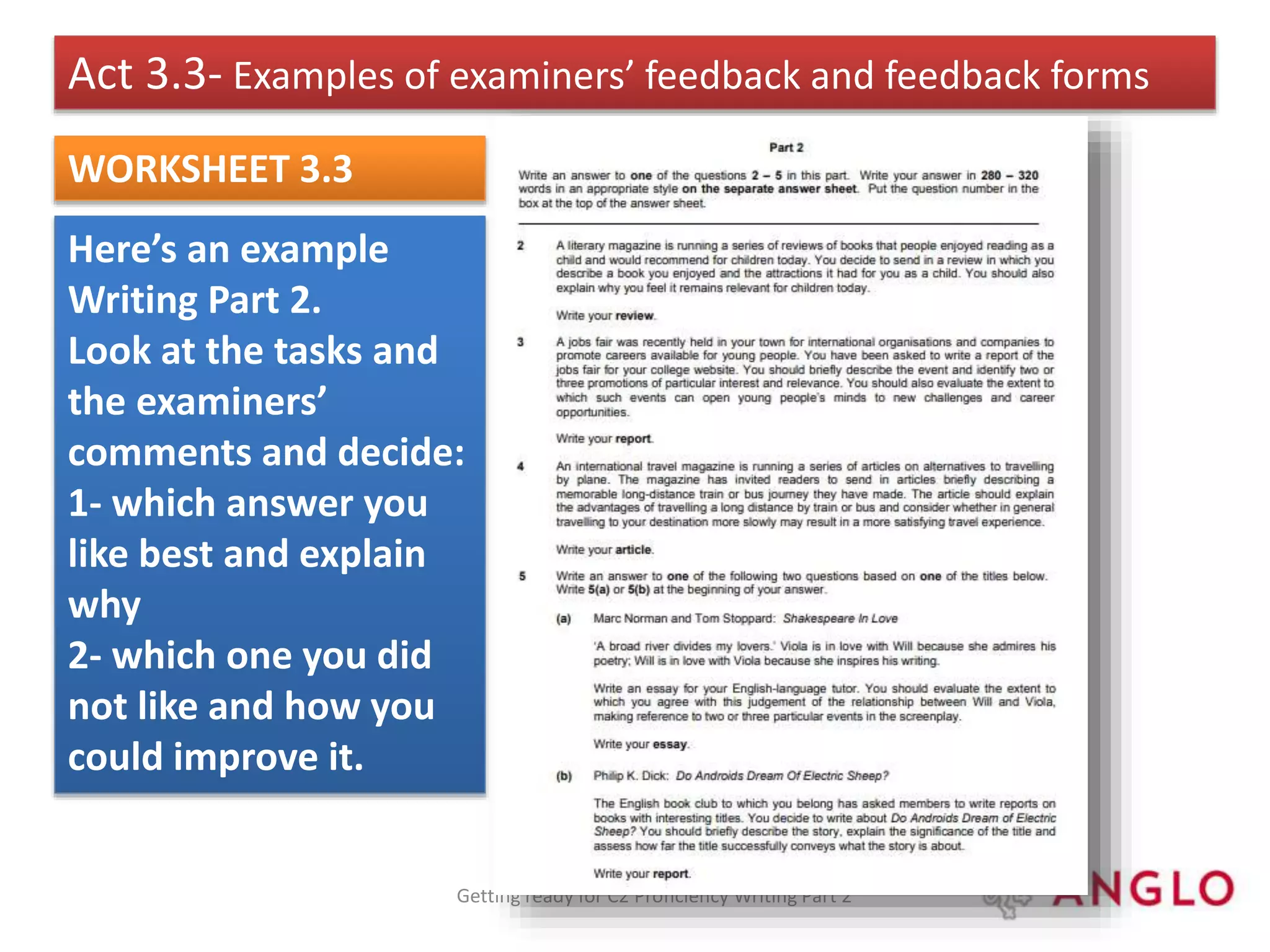 CPE writing 2 - part 2 | PPTX