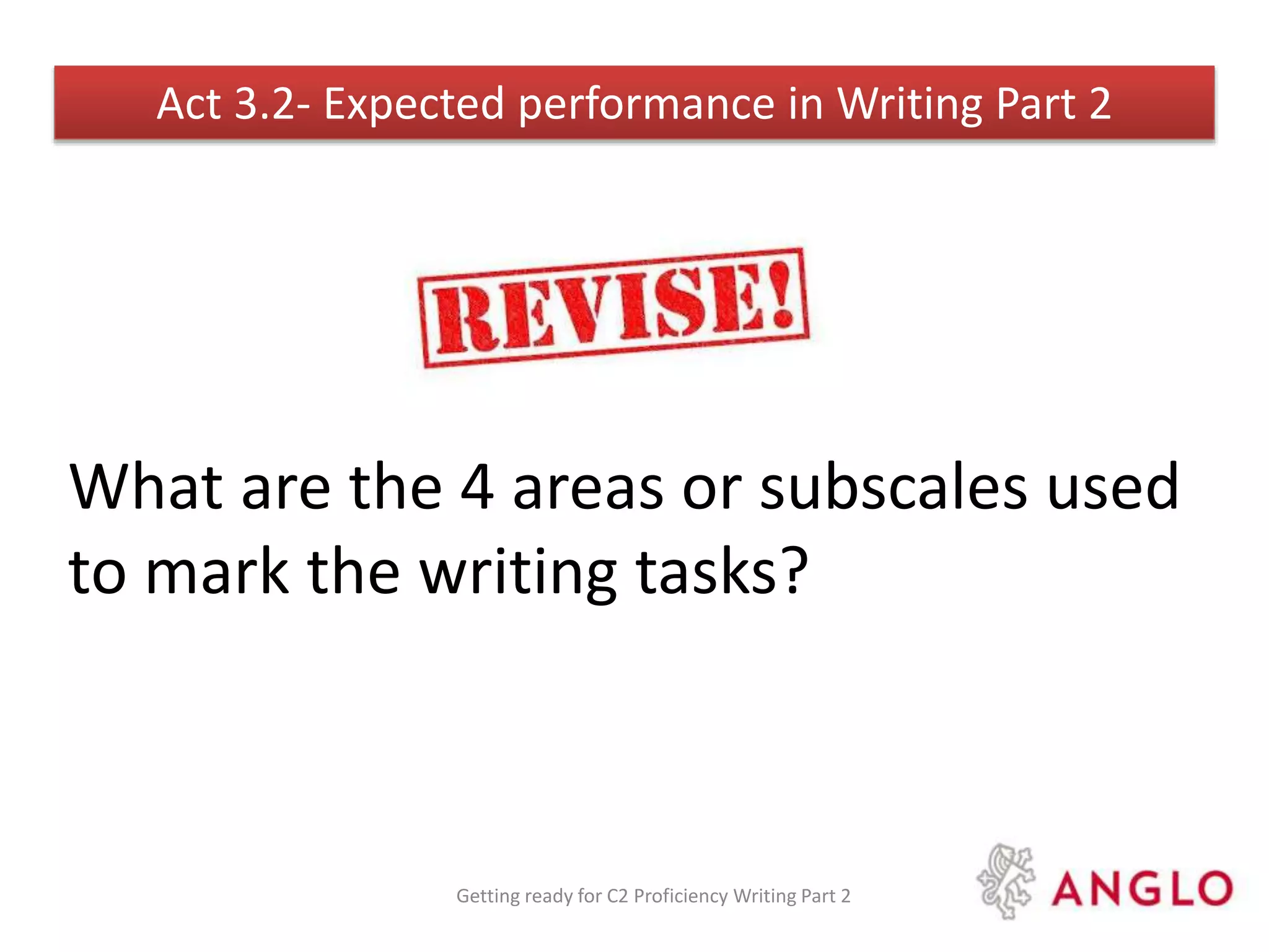 CPE writing 2 - part 2 | PPTX