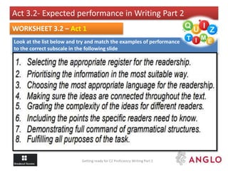 CPE writing 2 - part 2 | PPTX