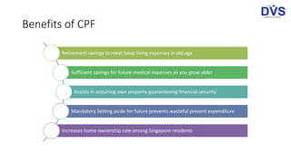 CPF and Filing Requirements in Singapore | PPTX