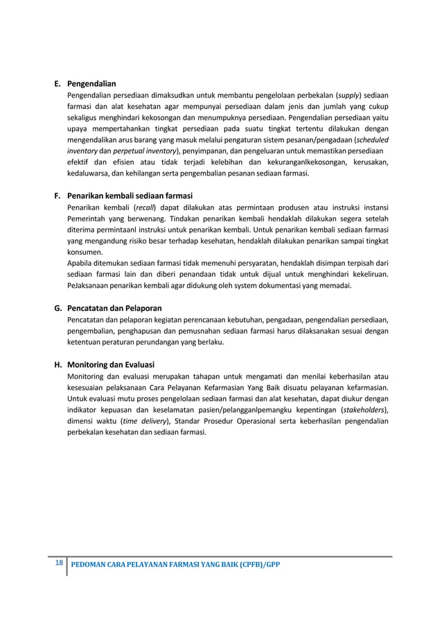 cpfbCpfb praktik apoteker | PDF