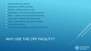 CPFF FAO_2.pptx | Free Download