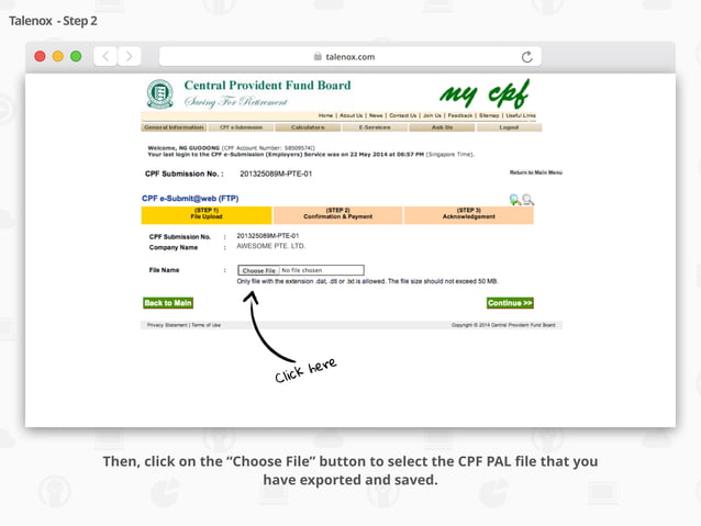 Guide to CPF File Upload for Singapore Payroll | PPT