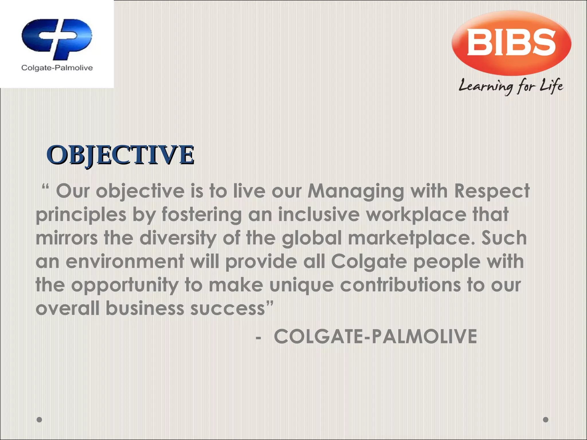 Colgate-Palmolive | PPT