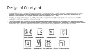 Comparative Study Of Indian Courtyards - By Khushi | PDF