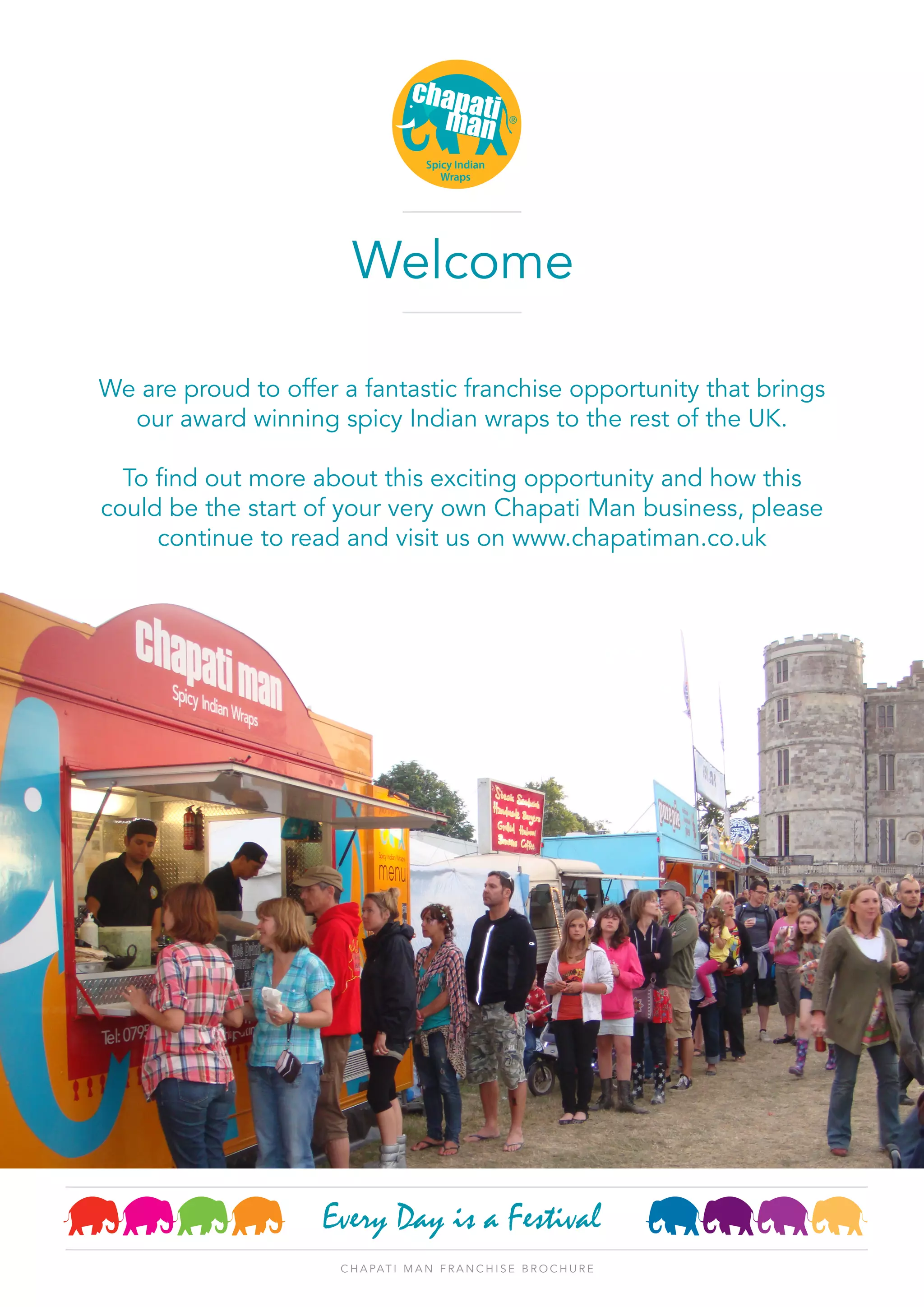 Chapati man franchise brochure | PDF
