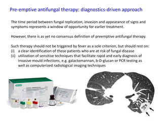 Fungal infections in hematology patients: advances in prophylaxis and ...