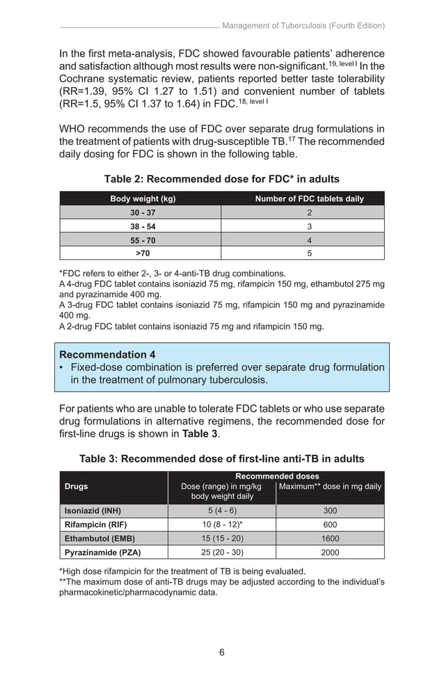 CPG-_Management_of_Tuberculosis_(4th_Edition).pdf | Lung and Respiratory Health | Diseases and ...