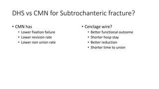 geriatric hip fracture management for elderly | PPTX