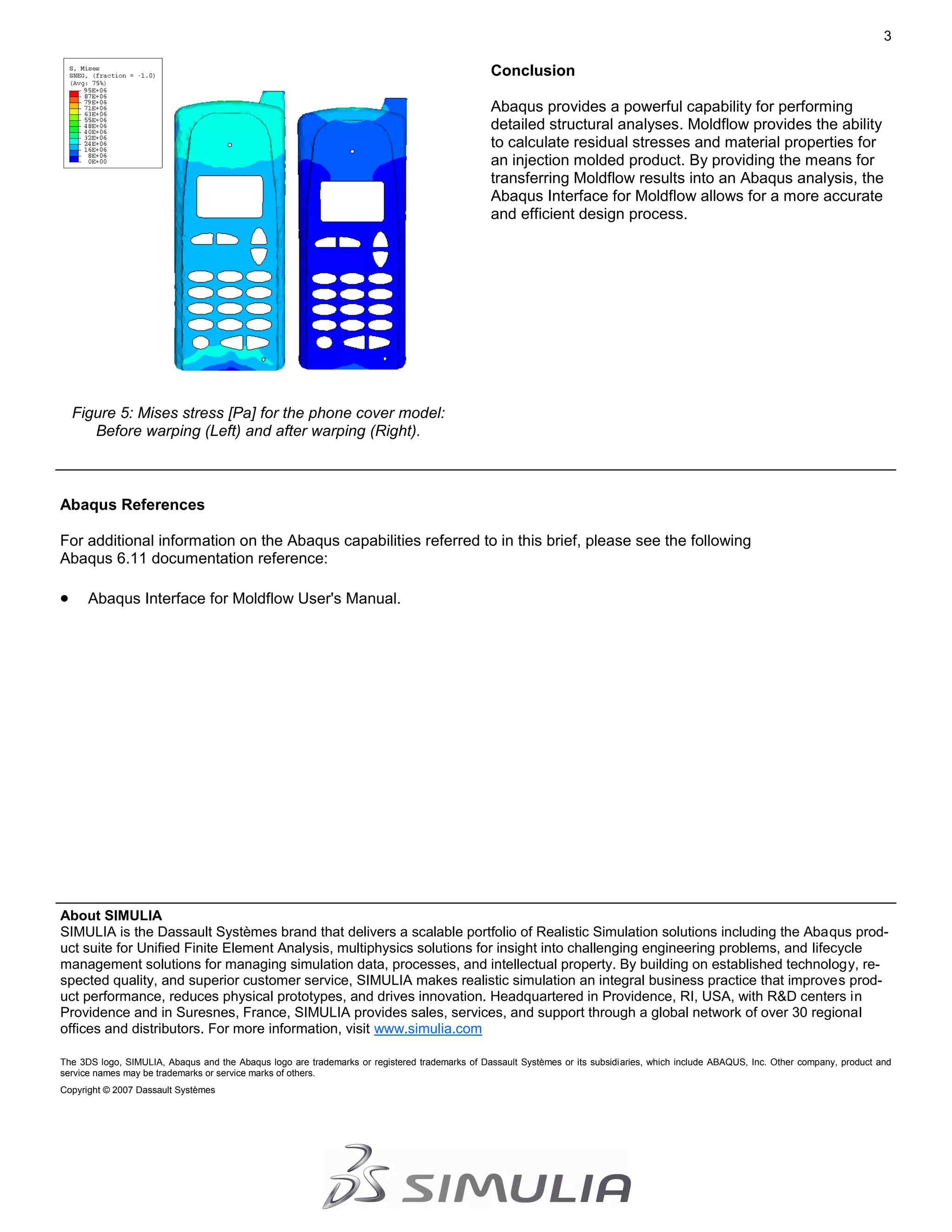 Warping and Residual Stress Analysis using the Abaqus Interface for ...