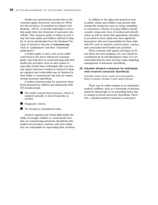 Cpg autonomic dysreflexia | PDF