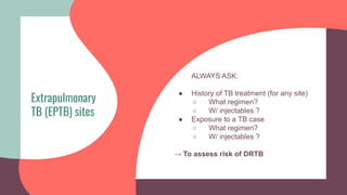 clinical practice guidelines PTB lecture | PDF