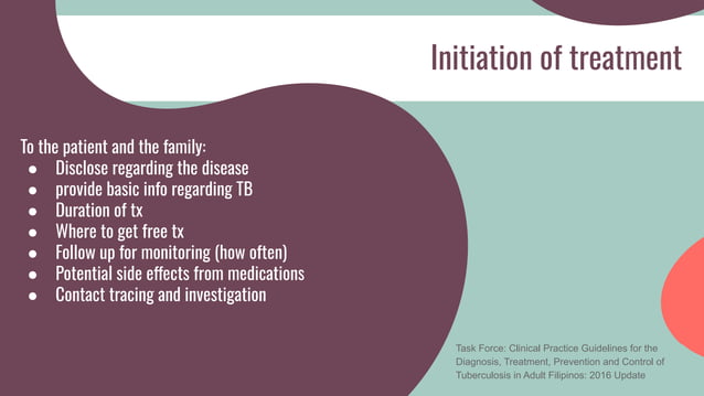 clinical practice guidelines PTB lecture | PDF | Lung and Respiratory ...