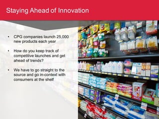 CPG Innovation From Ideation to Aisle: New Techniques for Staying Ahead ...