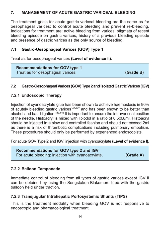 Cpg Management Acute Variceal Bleeding | PDF